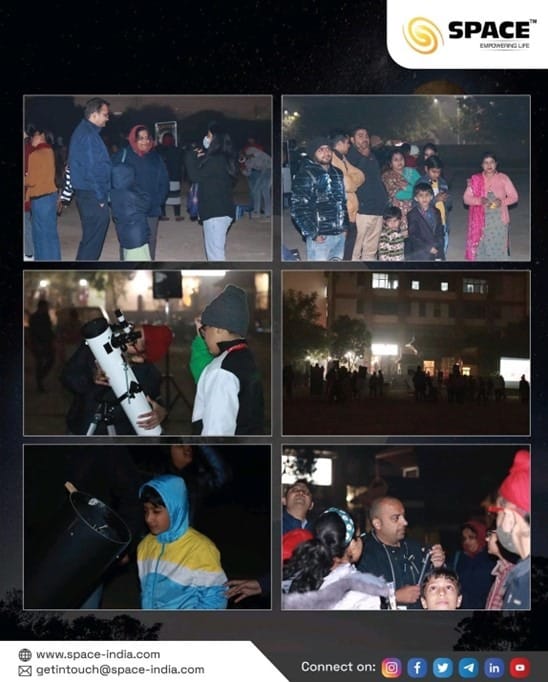 Space India celebrated the rare event of Planetary Parade – SPACE India